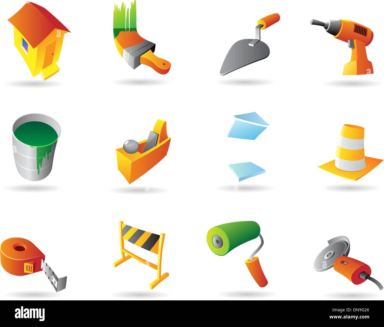 Construction house under Stock Vector Images - Alamy