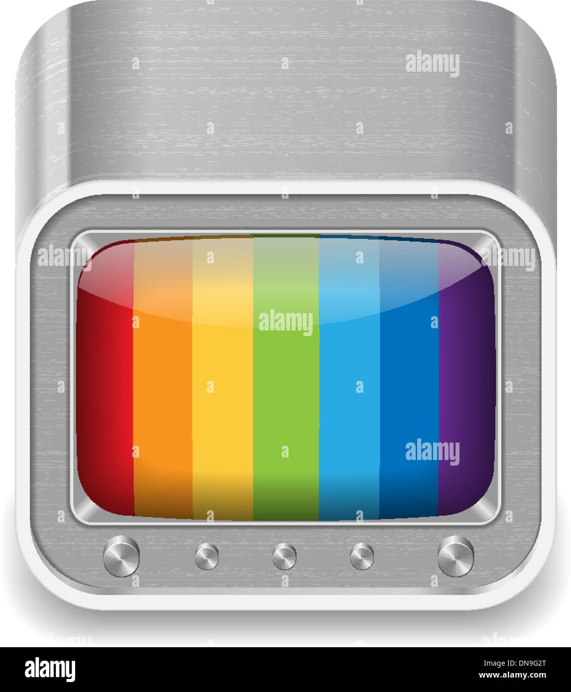 Television retro clip art Stock Vector Images - Alamy
