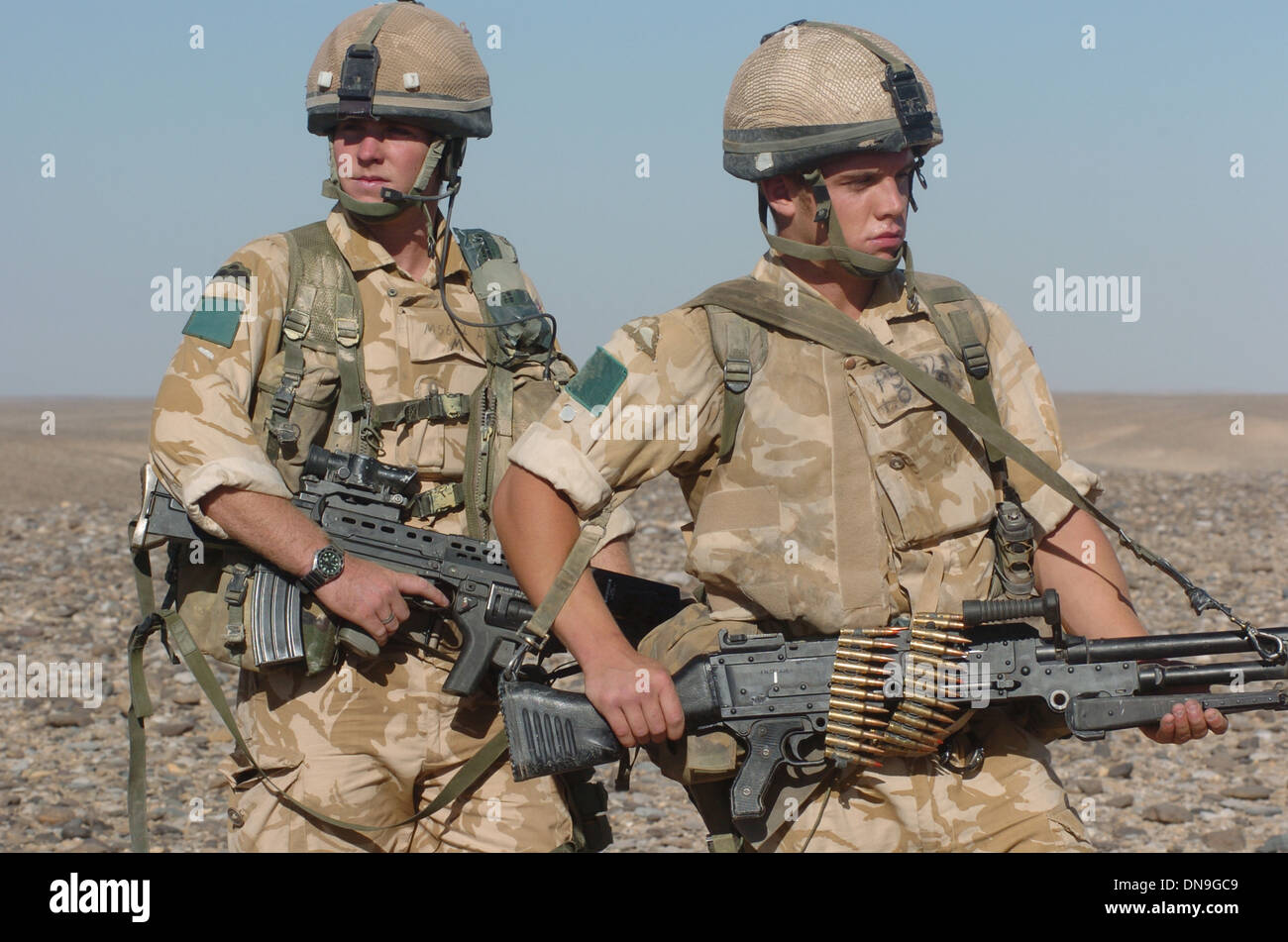 British army fighting the Taliban in Helmand Province Afghanistan 2006 ...
