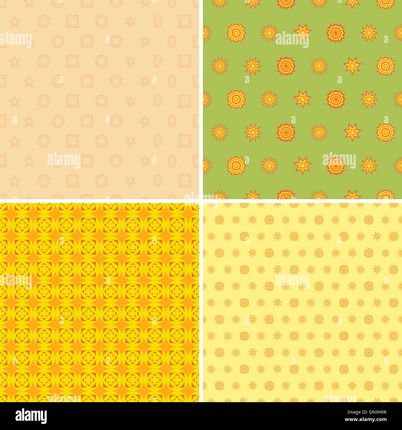 Patterned fabric sample Stock Vector Images - Alamy