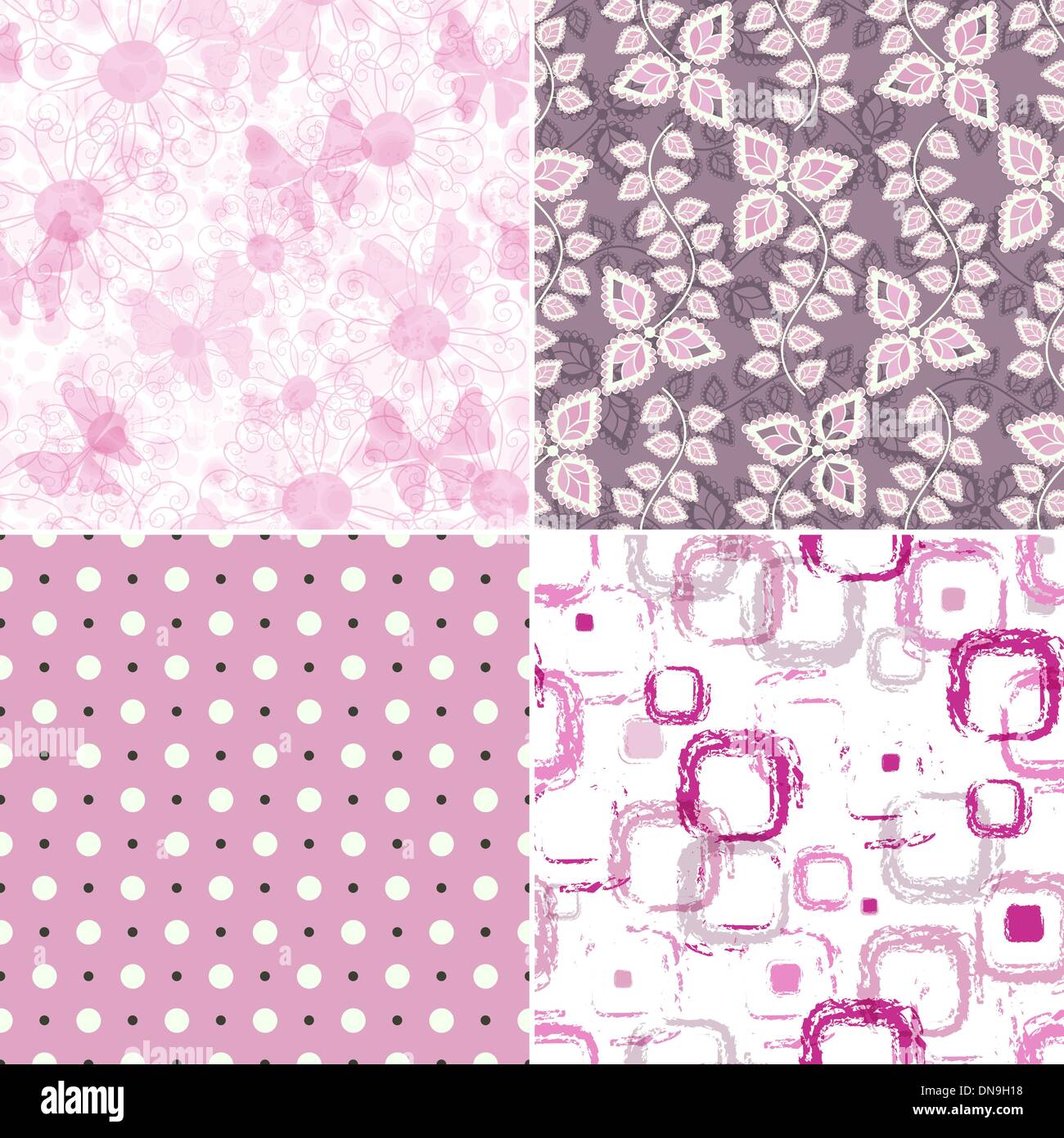 Pink pattern hi-res stock photography and images - Alamy