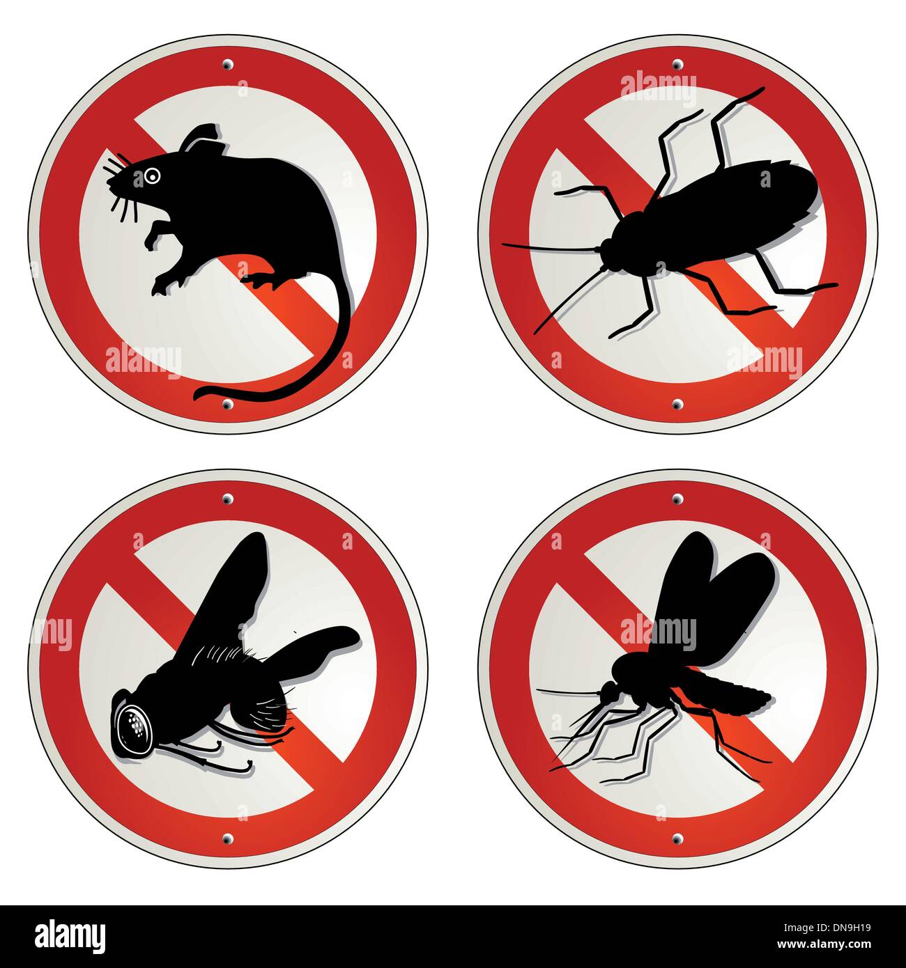 Nasty insects Stock Vector Images - Alamy