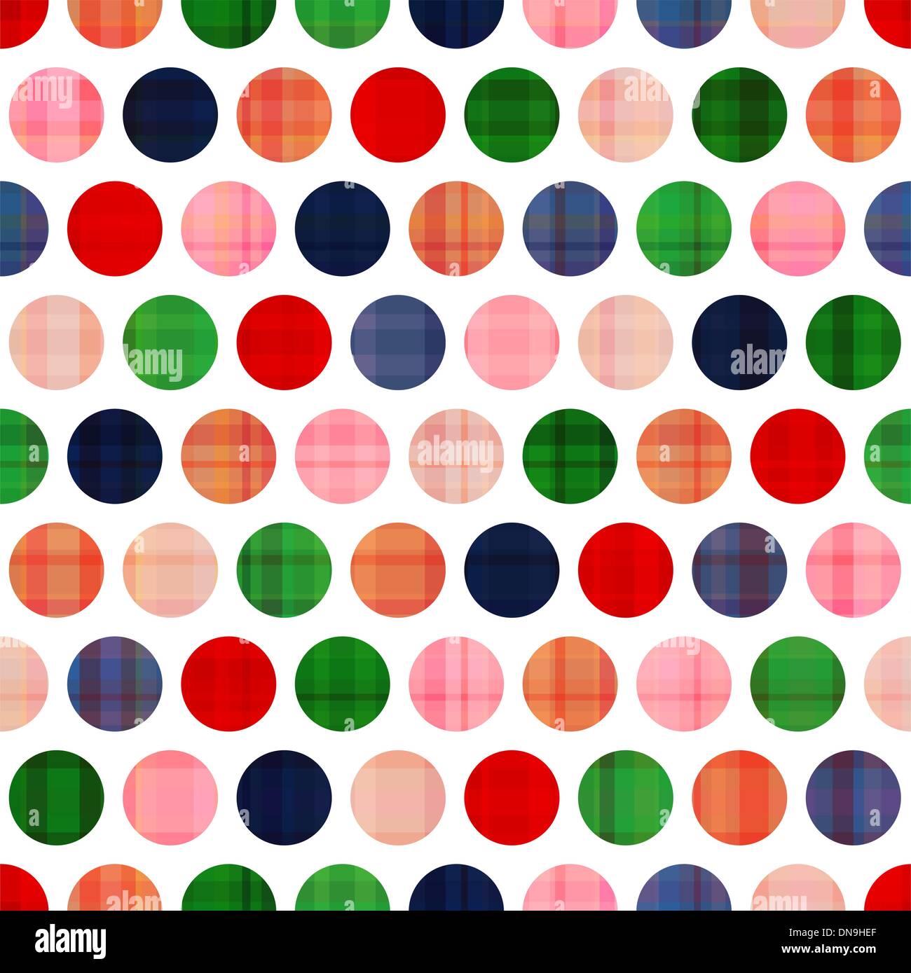 seamless polka dots pattern Stock Vector Image & Art - Alamy