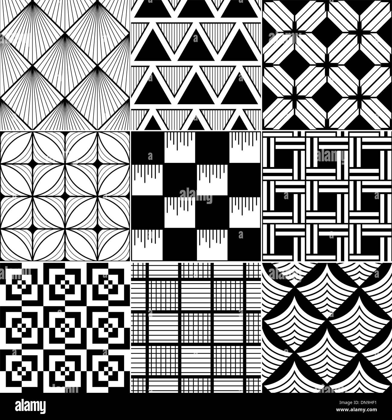 Geometric weaving Stock Vector Images - Alamy