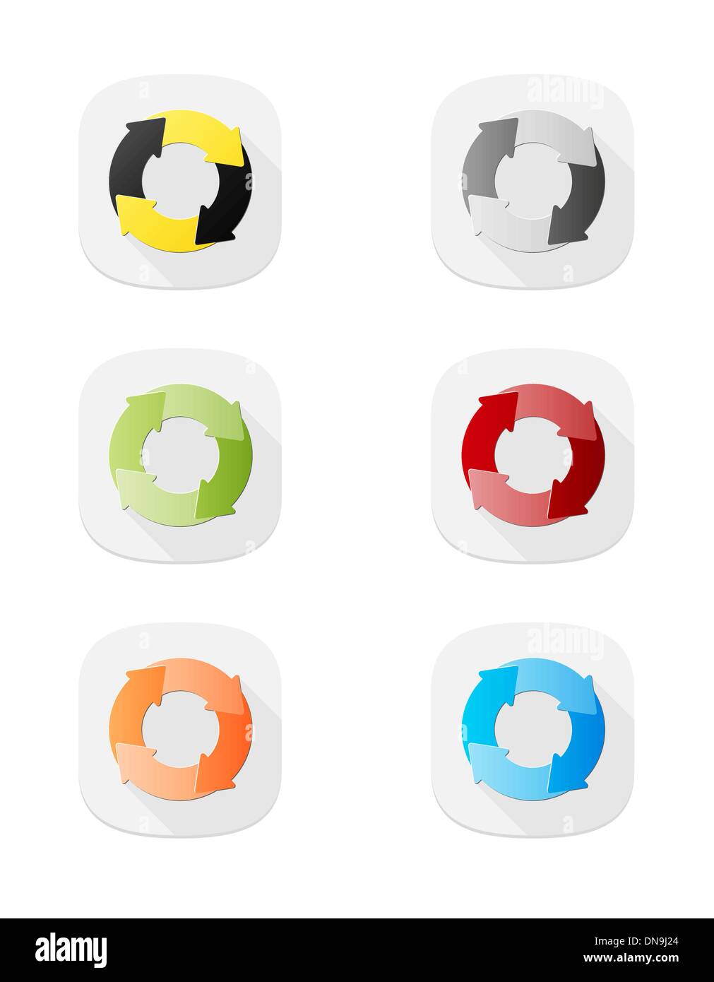Button loop Stock Vector Images - Alamy