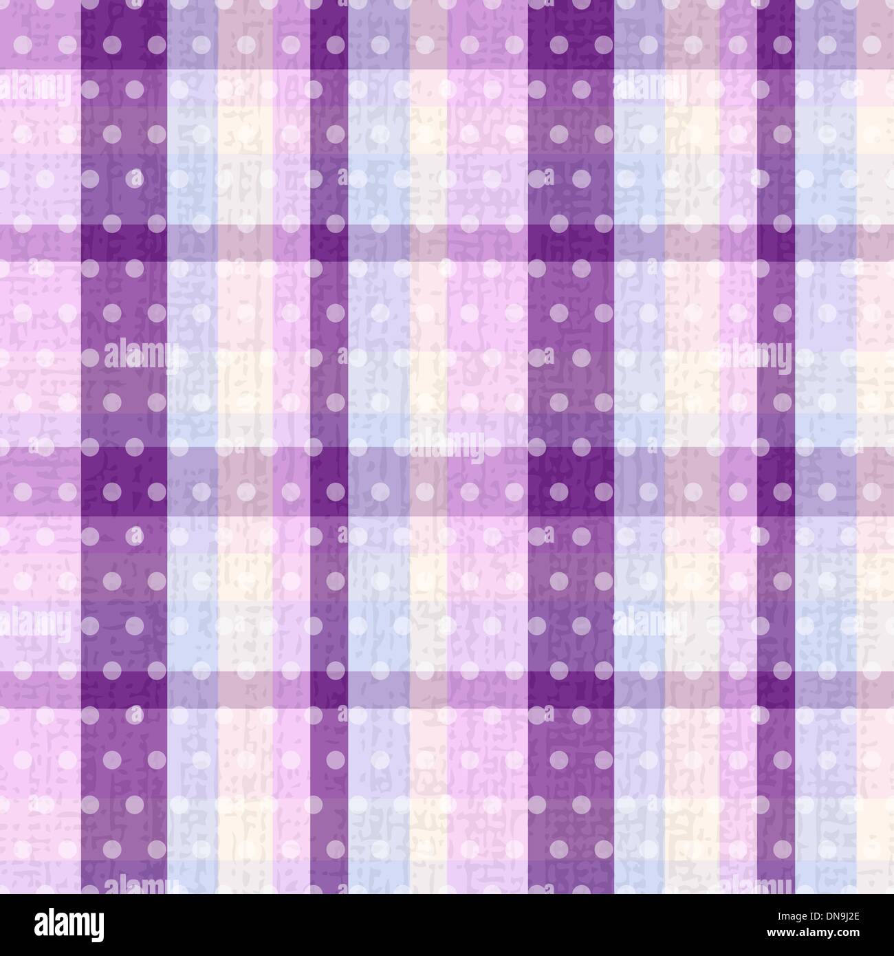 seamless plaid polka dots texture Stock Vector Image & Art - Alamy