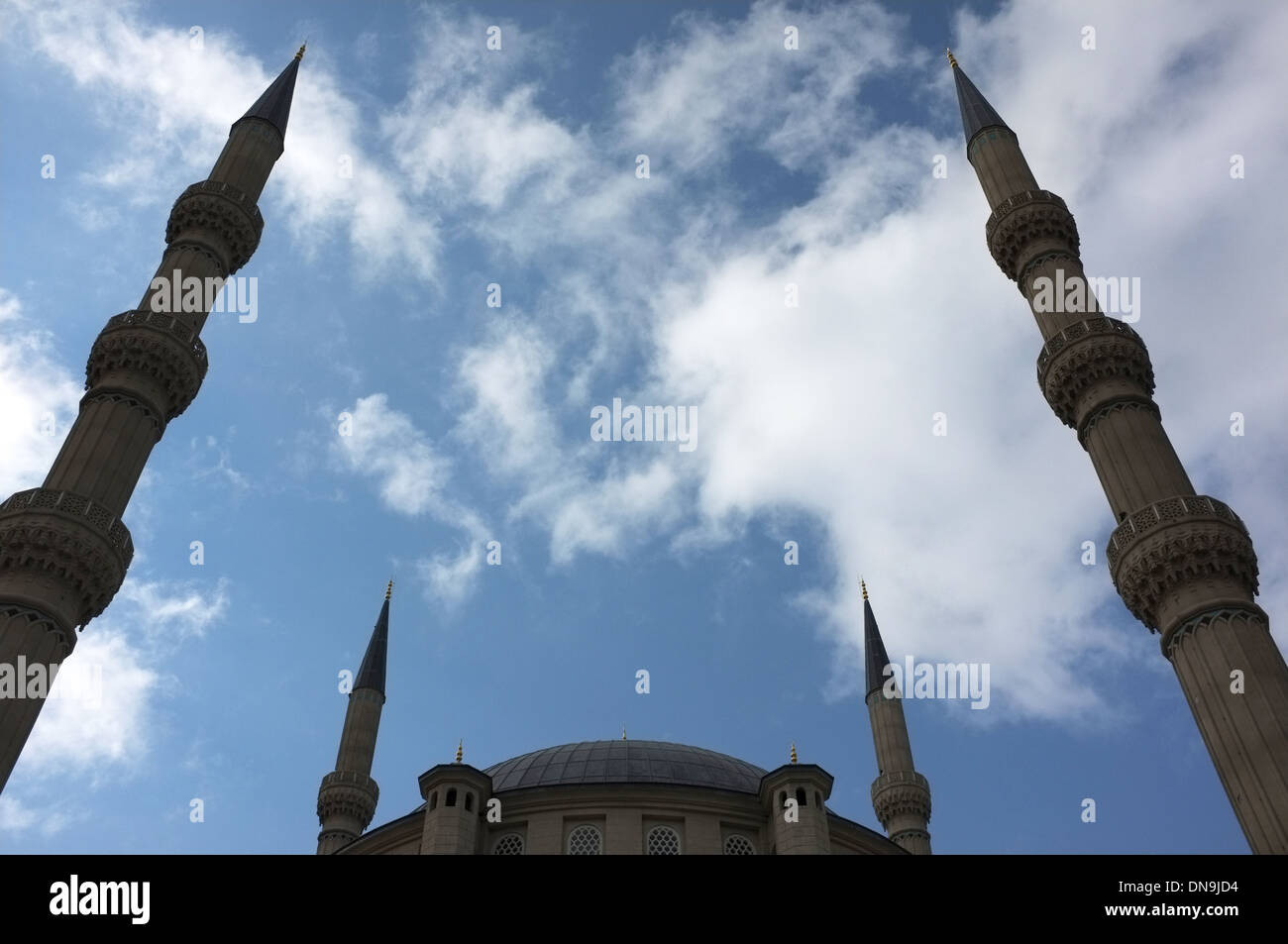 A Mosque in Midrand, South Africa that is a replica of the Turkish ...