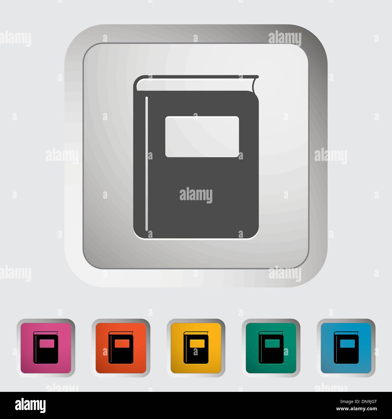 Book. Single flat icon Stock Vector Image & Art - Alamy