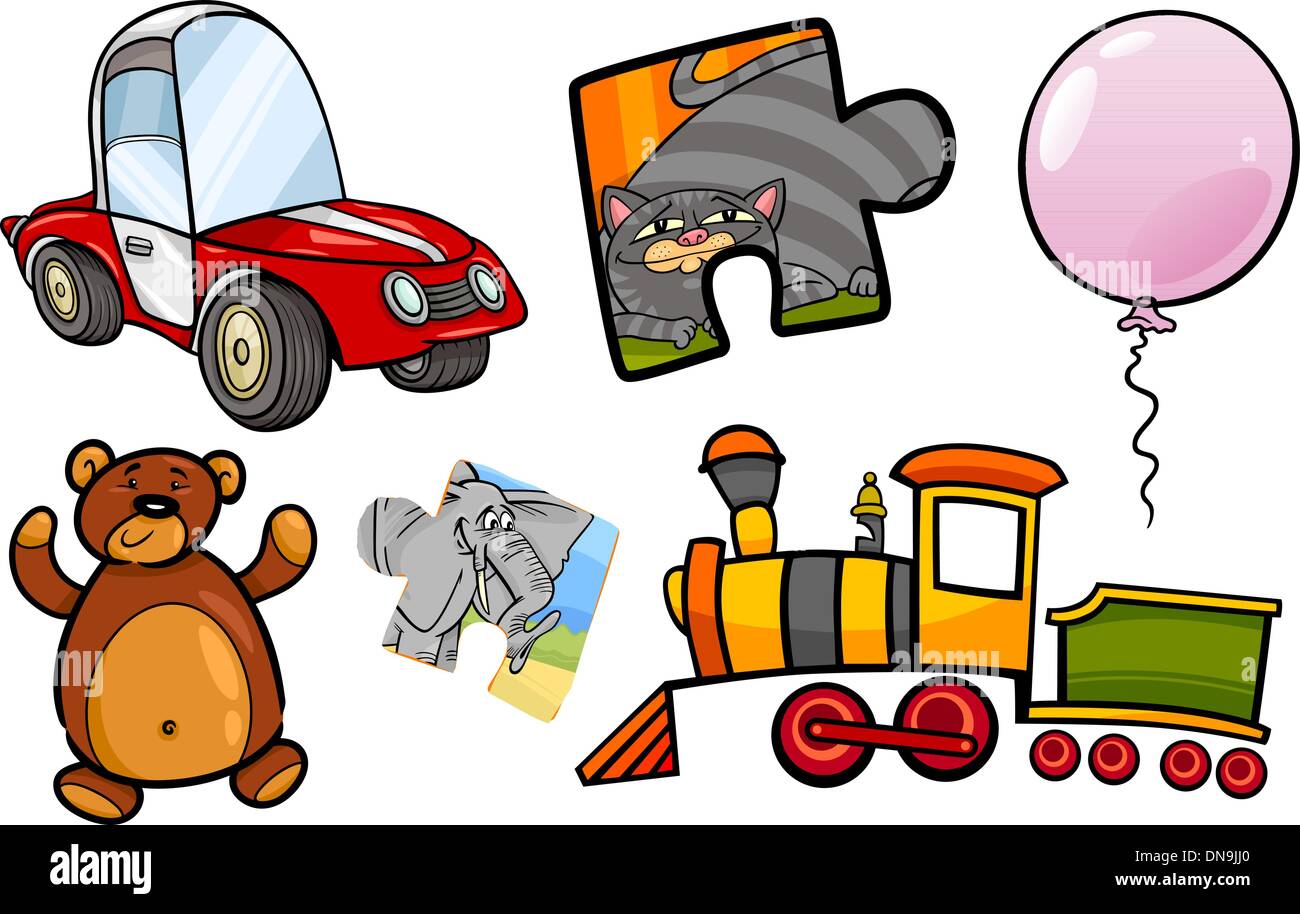 Jigsaw puzzle clip art cartoon hi-res stock photography and images - Alamy