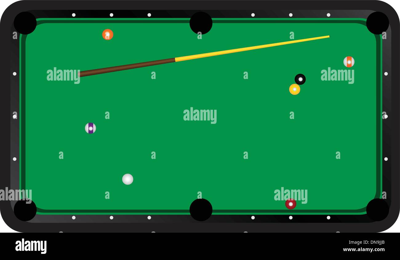 Game of billiards Stock Vector Image & Art - Alamy