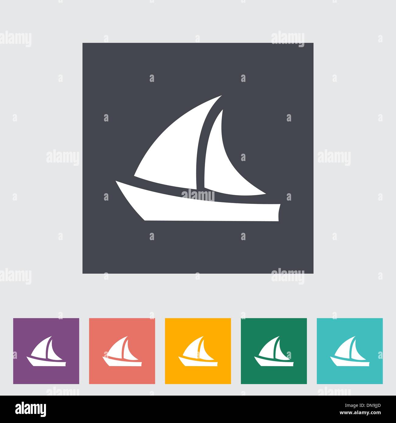 Yacht race vectors hi-res stock photography and images - Alamy