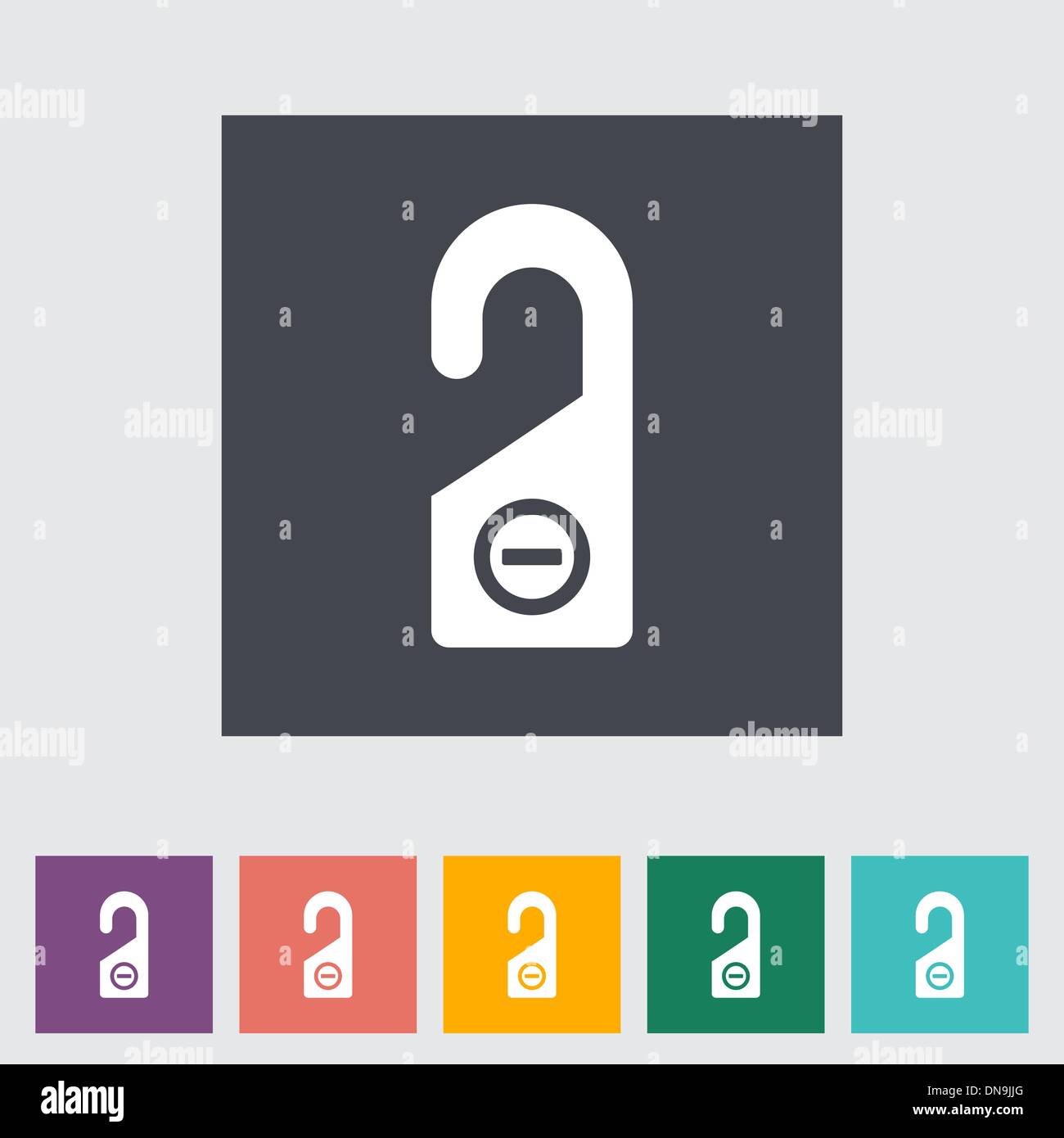 Clean room door sign Stock Vector Images - Alamy