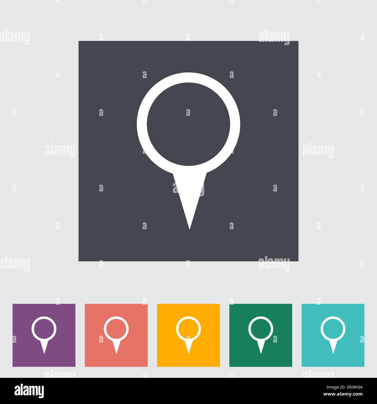 Map flat drawing hi-res stock photography and images - Alamy