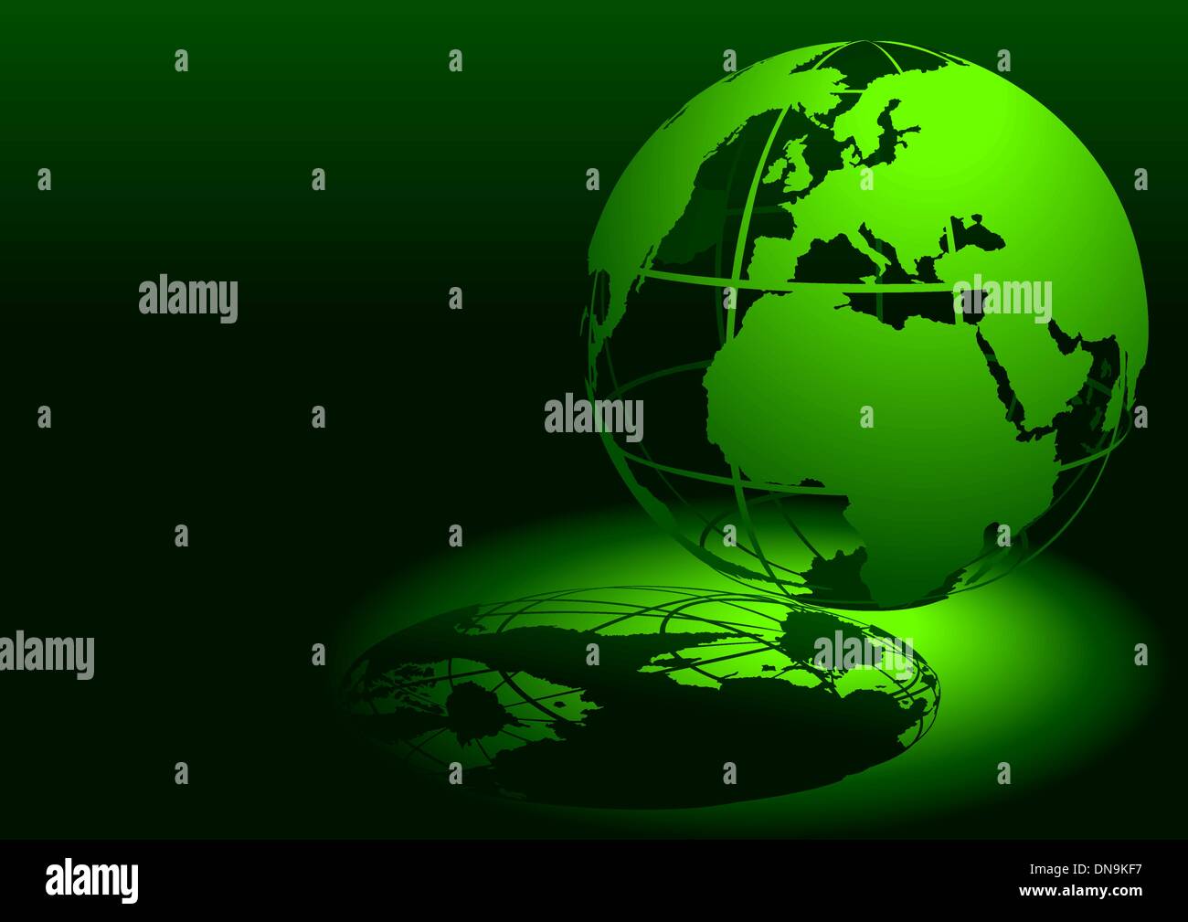 Wireframe globe symbol in Stock Vector Images - Alamy