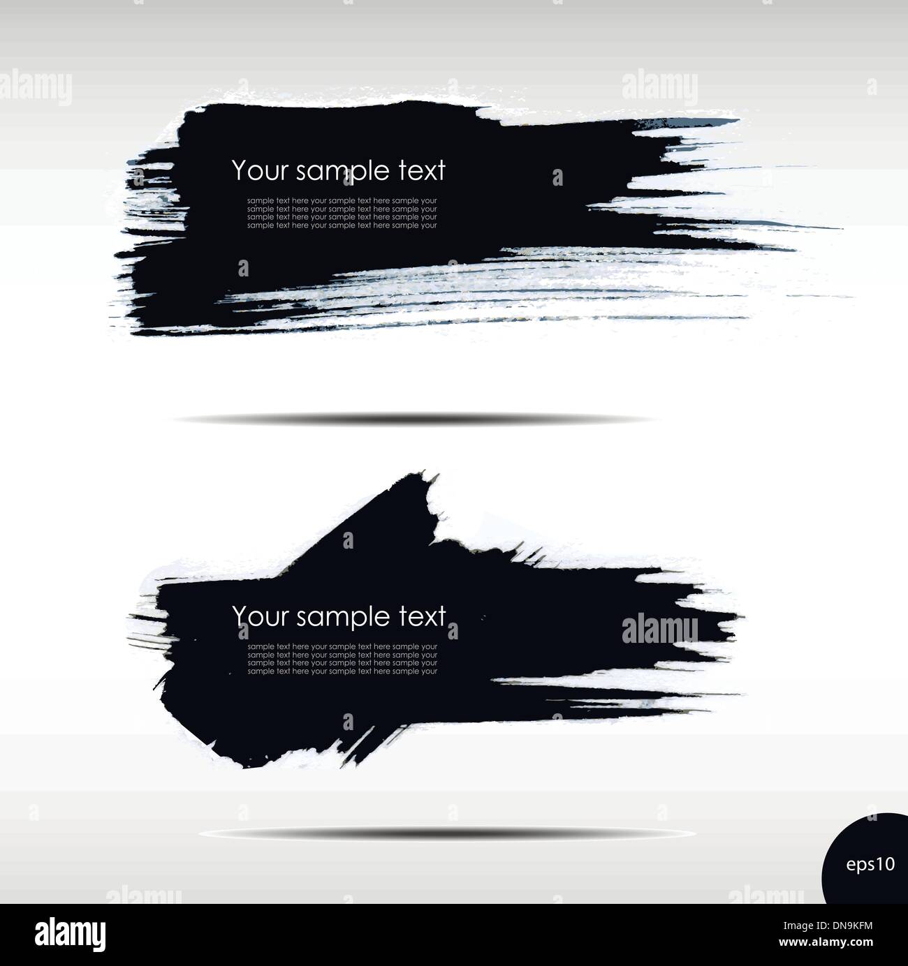 Vector illustration of Splash banners set Stock Vector Image & Art - Alamy