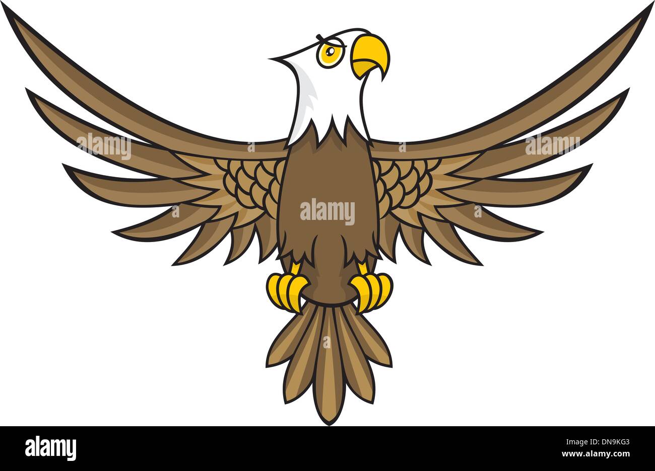 Cartoon eagle hi-res stock photography and images - Alamy