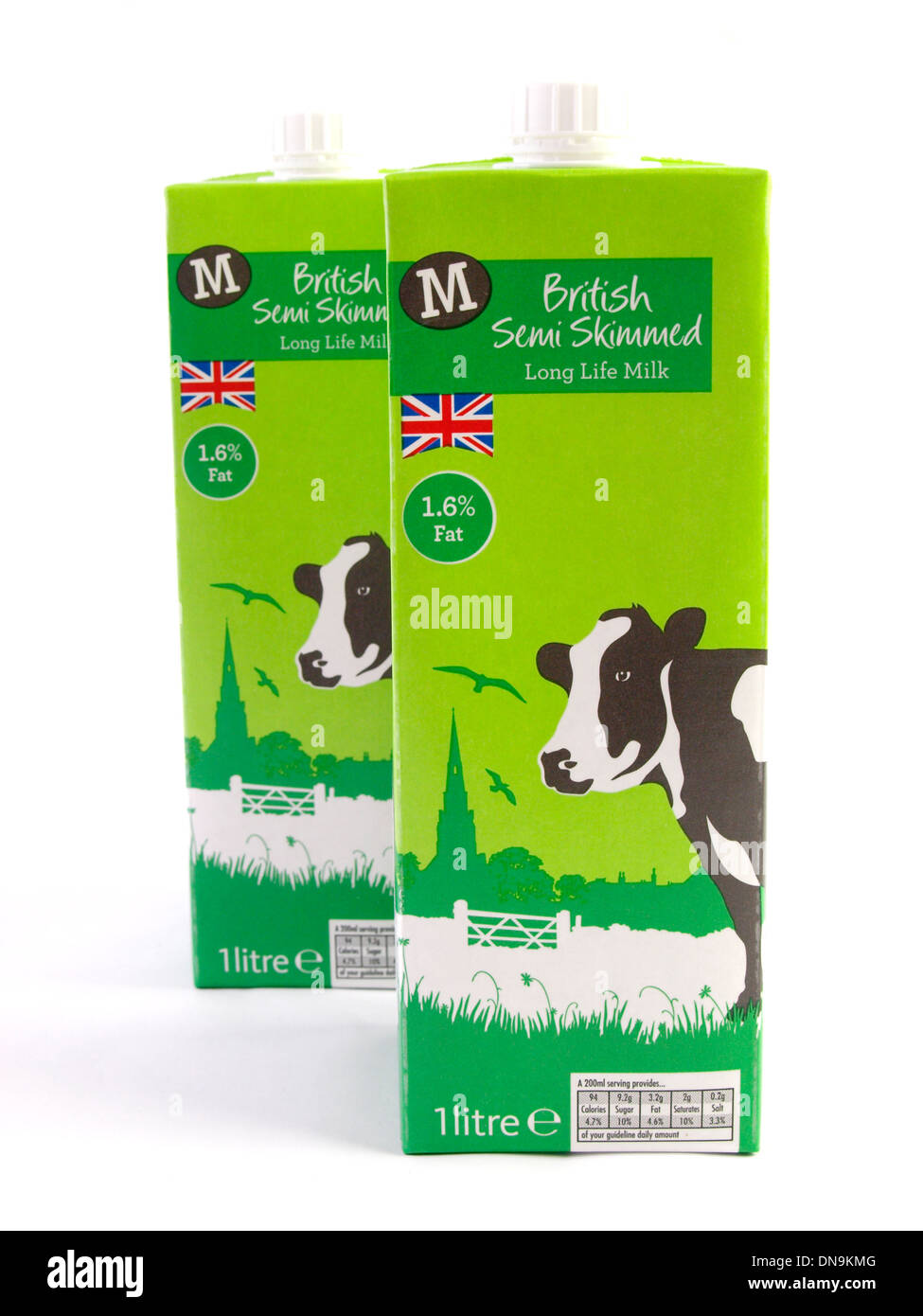 Supermarket cartons Cut Out Stock Images & Pictures - Alamy