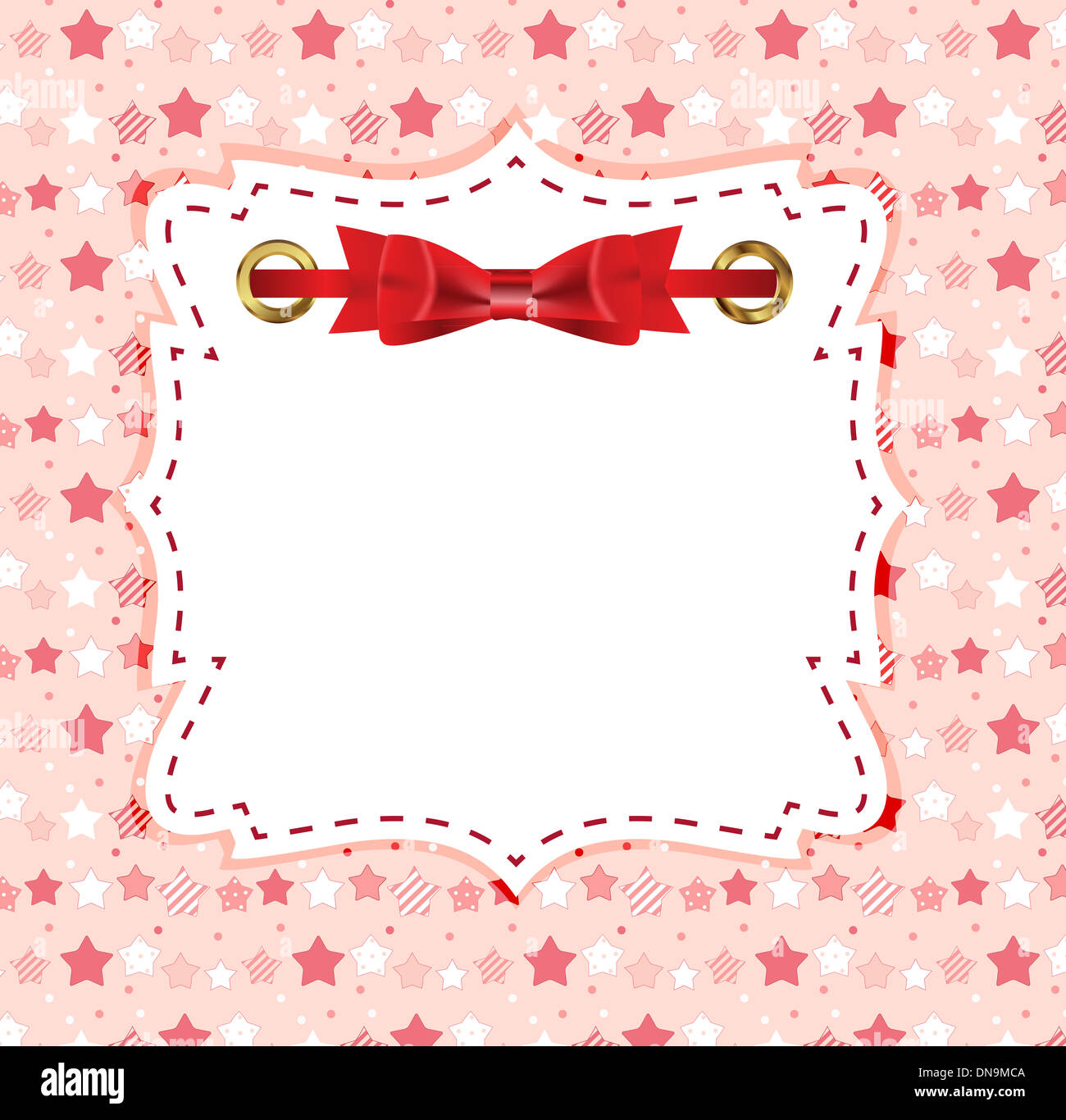Cute Frame Vector Illustration Stock Photo - Alamy