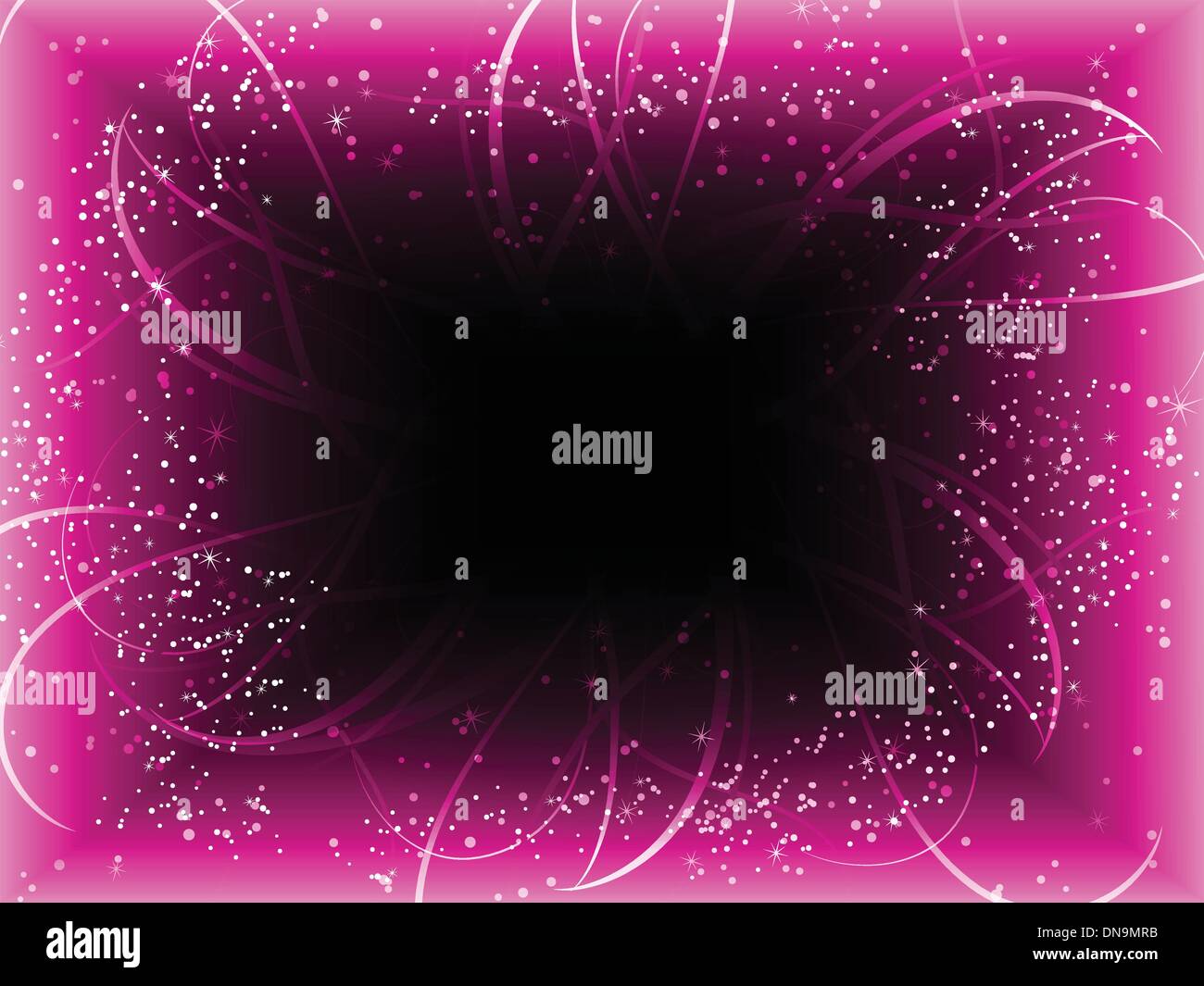 Infinite Perspective Pink Stars Background Stock Vector Image & Art - Alamy