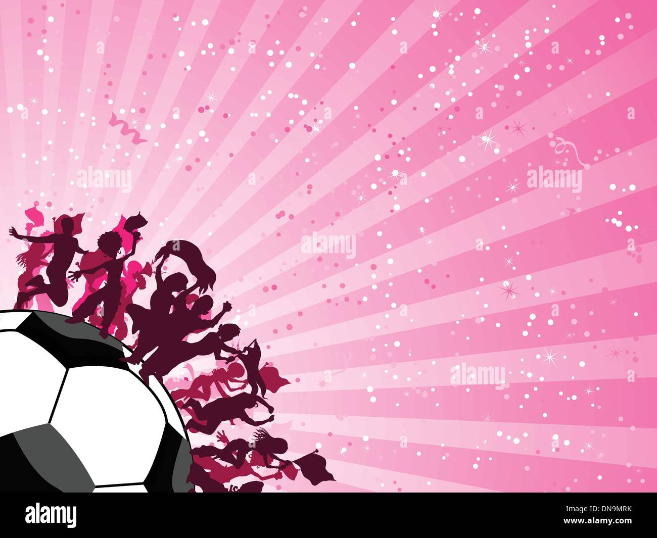 Soccer celebrating Stock Vector Images - Alamy