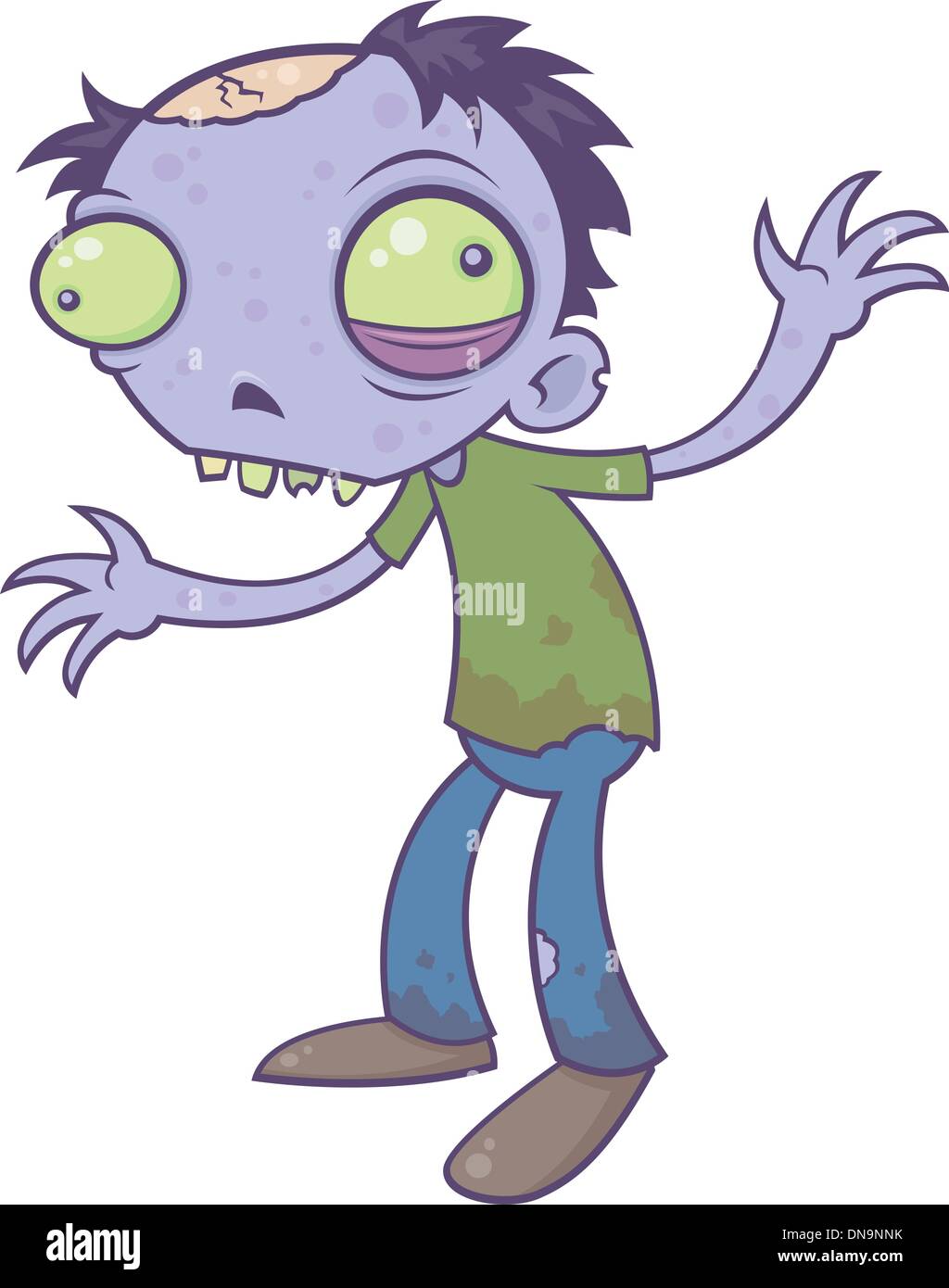 Zombie vector vectors hi-res stock photography and images - Alamy