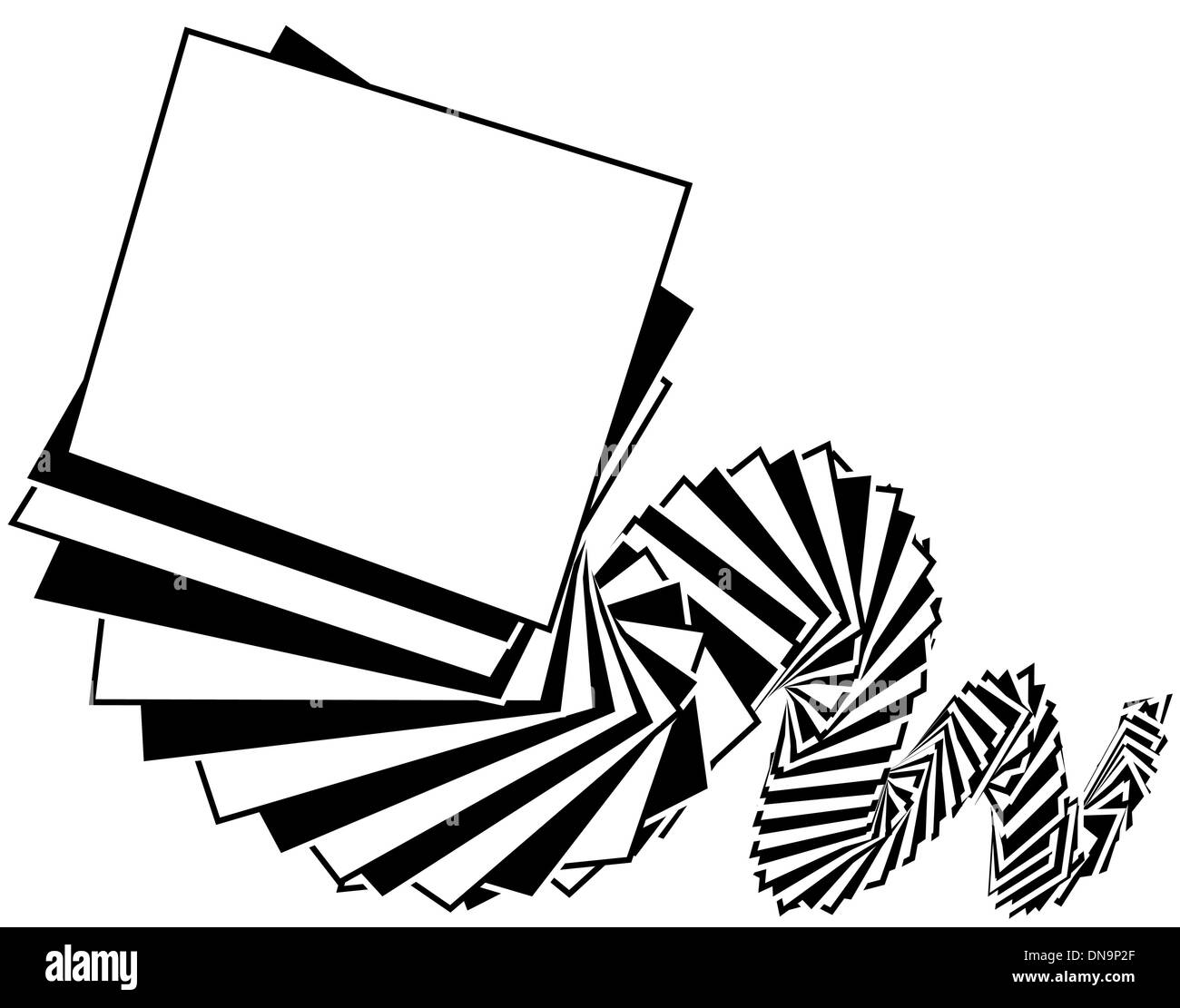 Squares pattern black Cut Out Stock Images & Pictures - Alamy