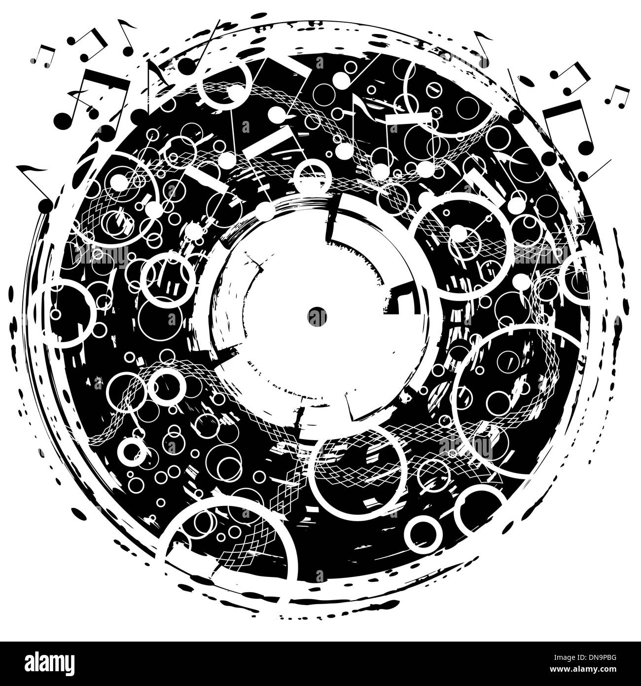 Spin disk Stock Vector Images - Alamy