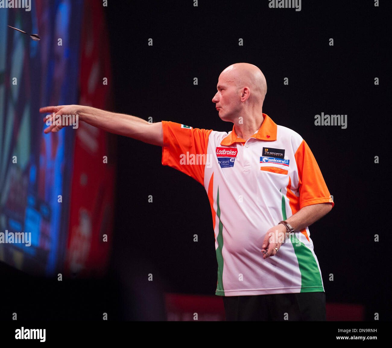 London, UK. 20th Dec, 2013. Jamie Caven [England] in action against ...