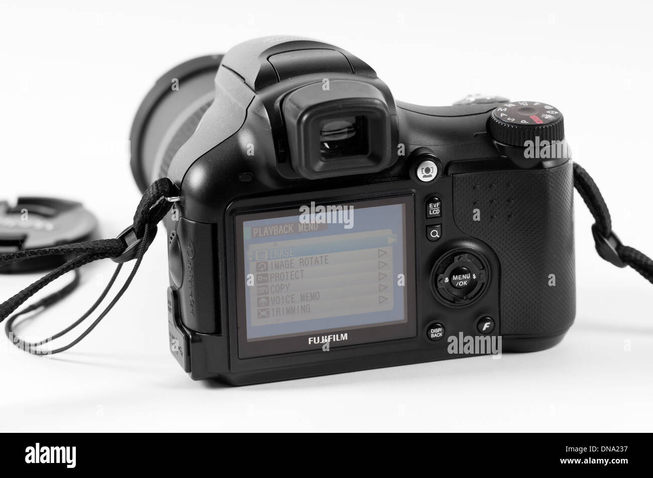 digital camera Fuji s6500 lcd display menu Stock Photo - Alamy