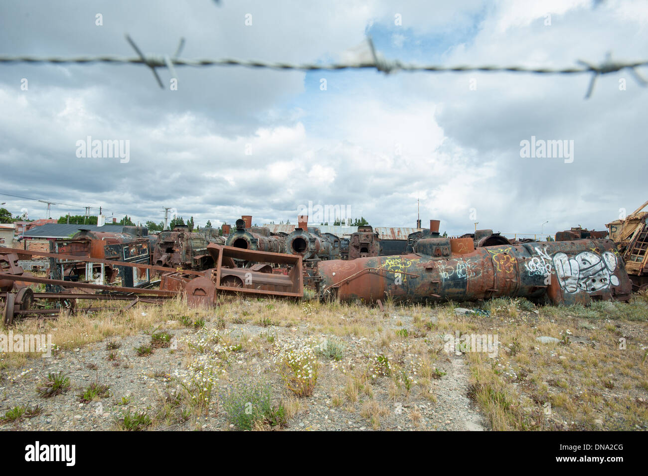 Train Junkyard High Resolution Stock Photography and Images - Alamy