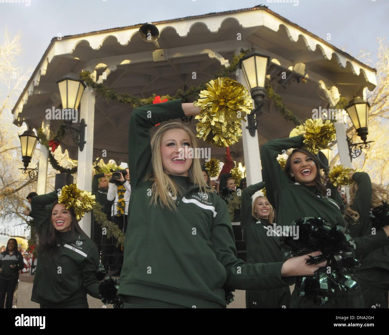 Dec. 20, 2013 - U.S. - SPORTS -- Colorado State Cheerleaders Katie ...
