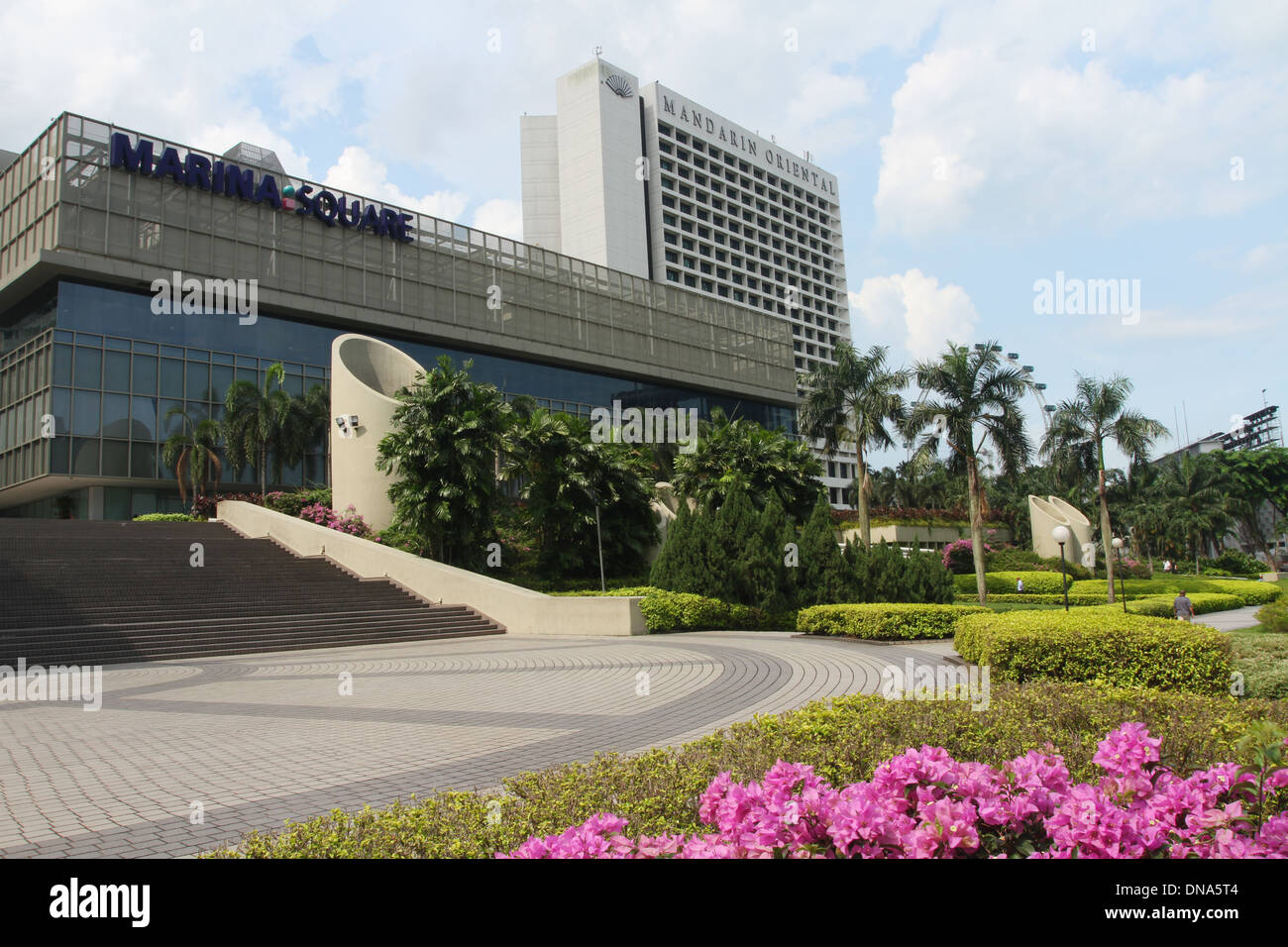 Marina Square, Singapore. Raffles Avenue Entrance. Mandarin Oriental ...
