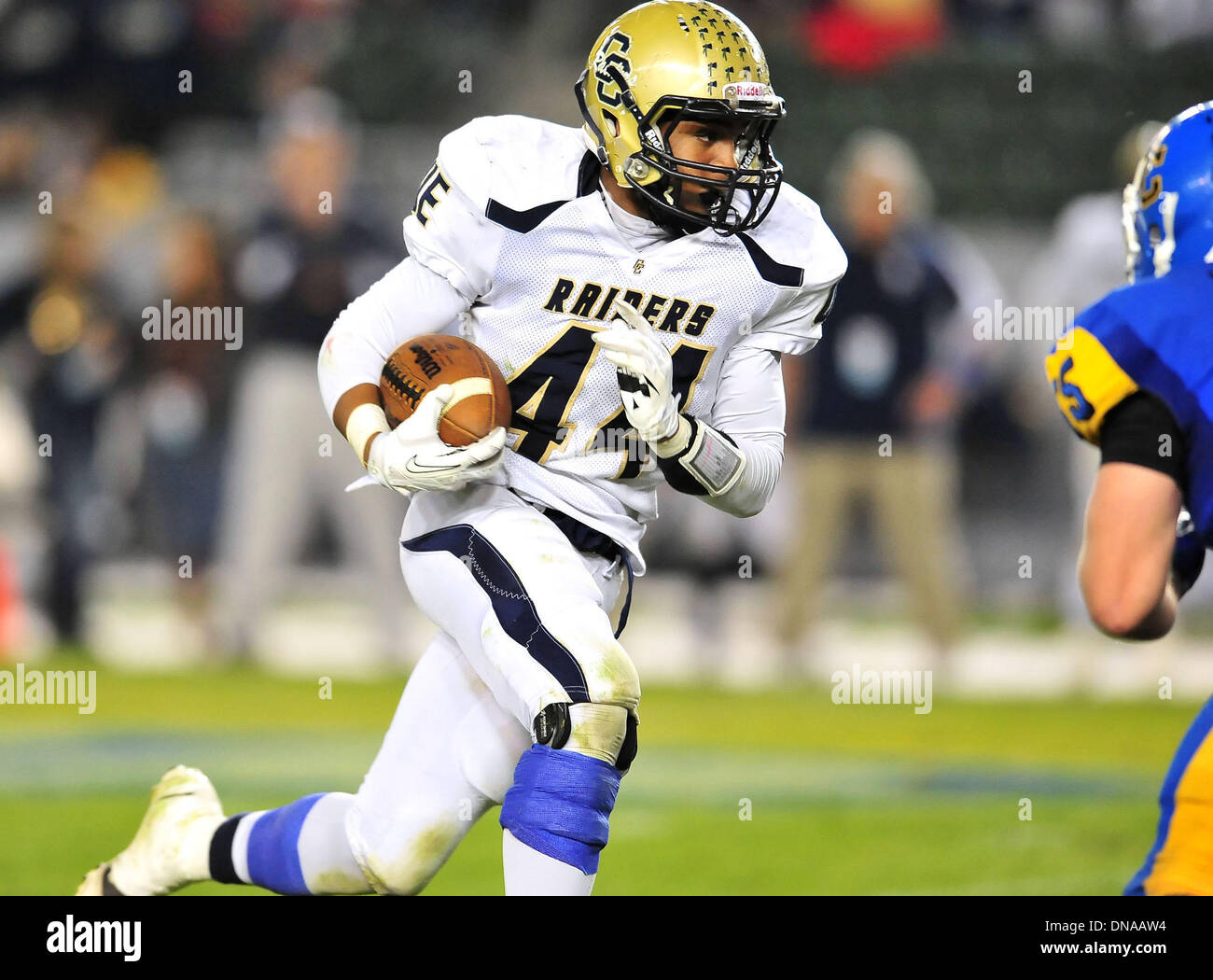 Carson, CA, . 20th Dec, 2013. Central Catholic Raiders rb, Montell ...