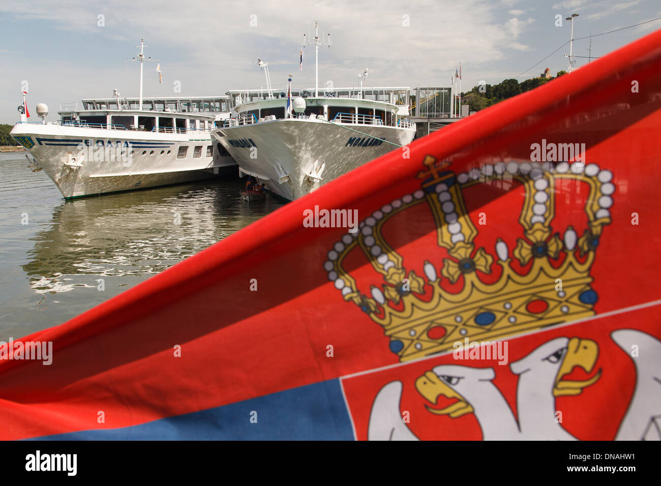 Flag of serbia hi-res stock photography and images - Alamy