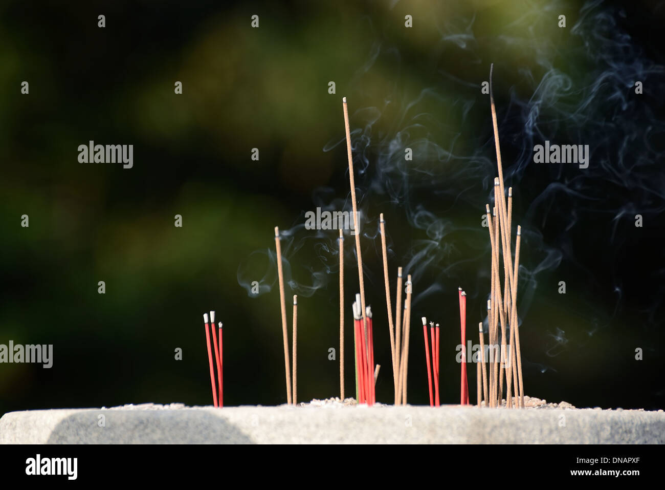 Joss stick burn temple hi-res stock photography and images - Alamy