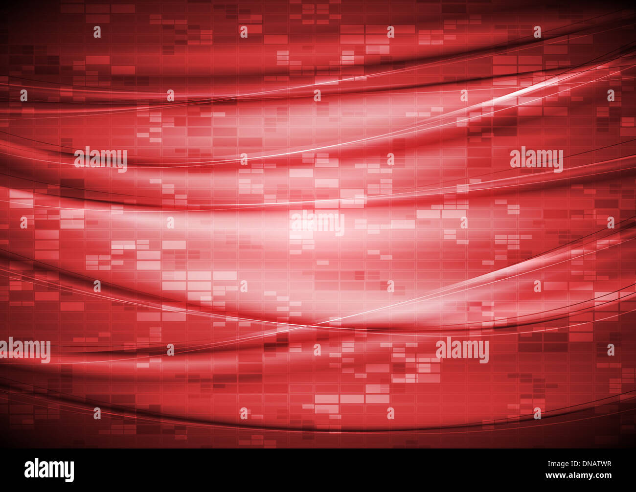 Abstract tech waves background. Vector design eps 10 Stock Photo - Alamy