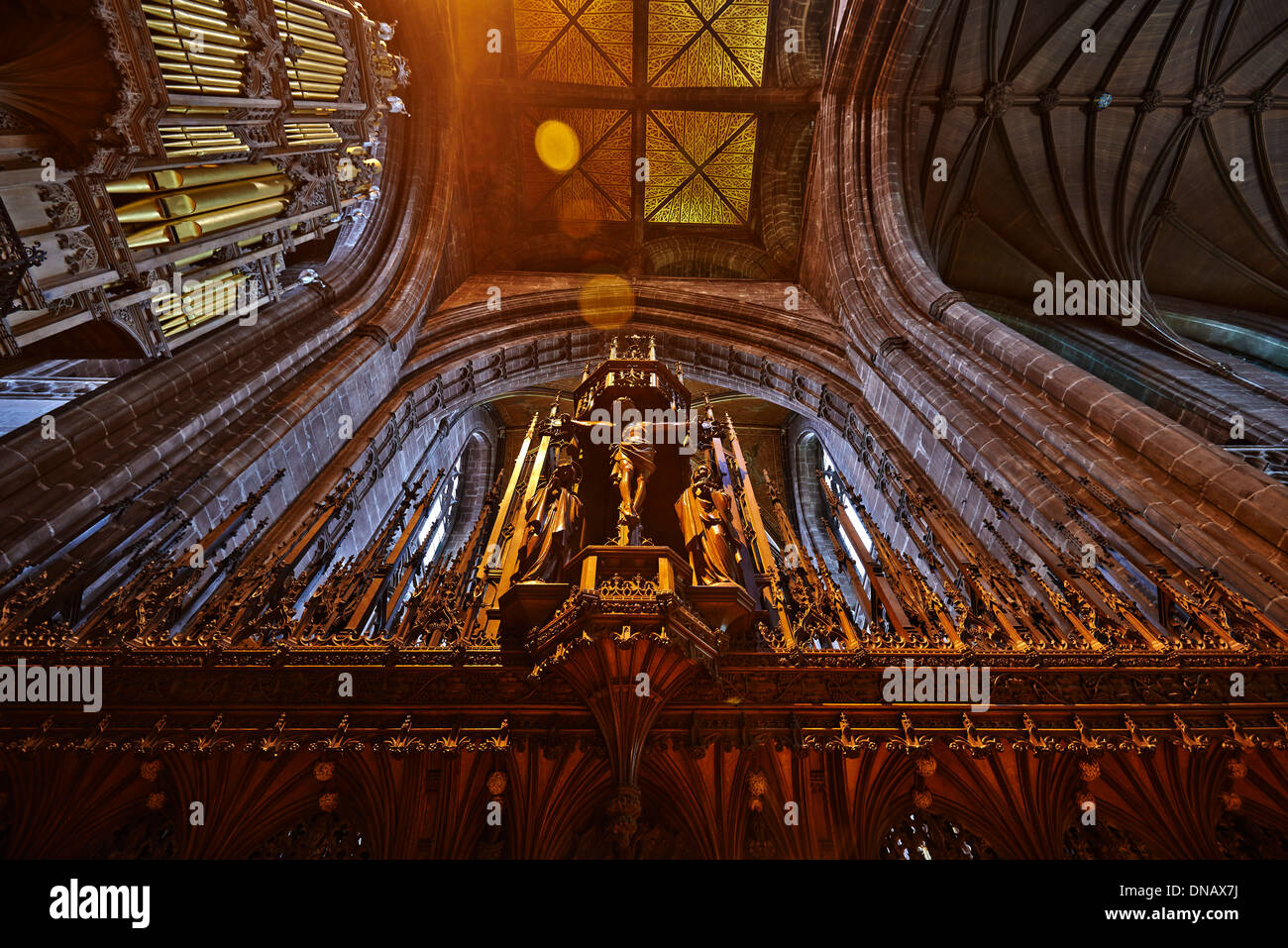 Seat of the bishop of chester hi-res stock photography and images - Alamy