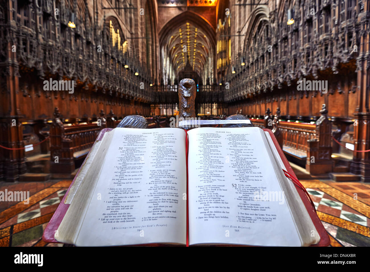 Chester Cathedral is the mother church of the Church of England Diocese ...