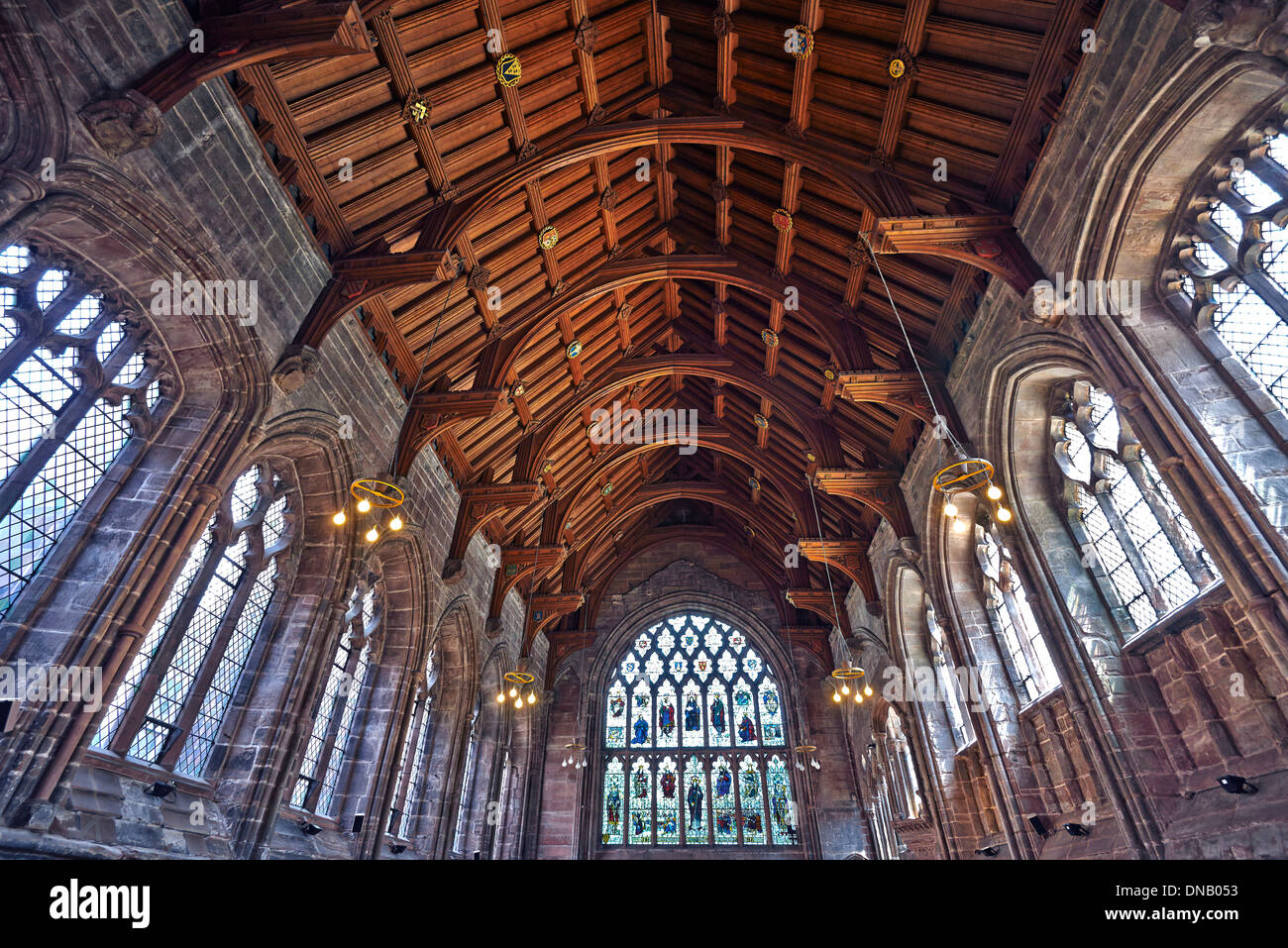 Since 1541 the seat of the bishop of chester hi-res stock photography ...