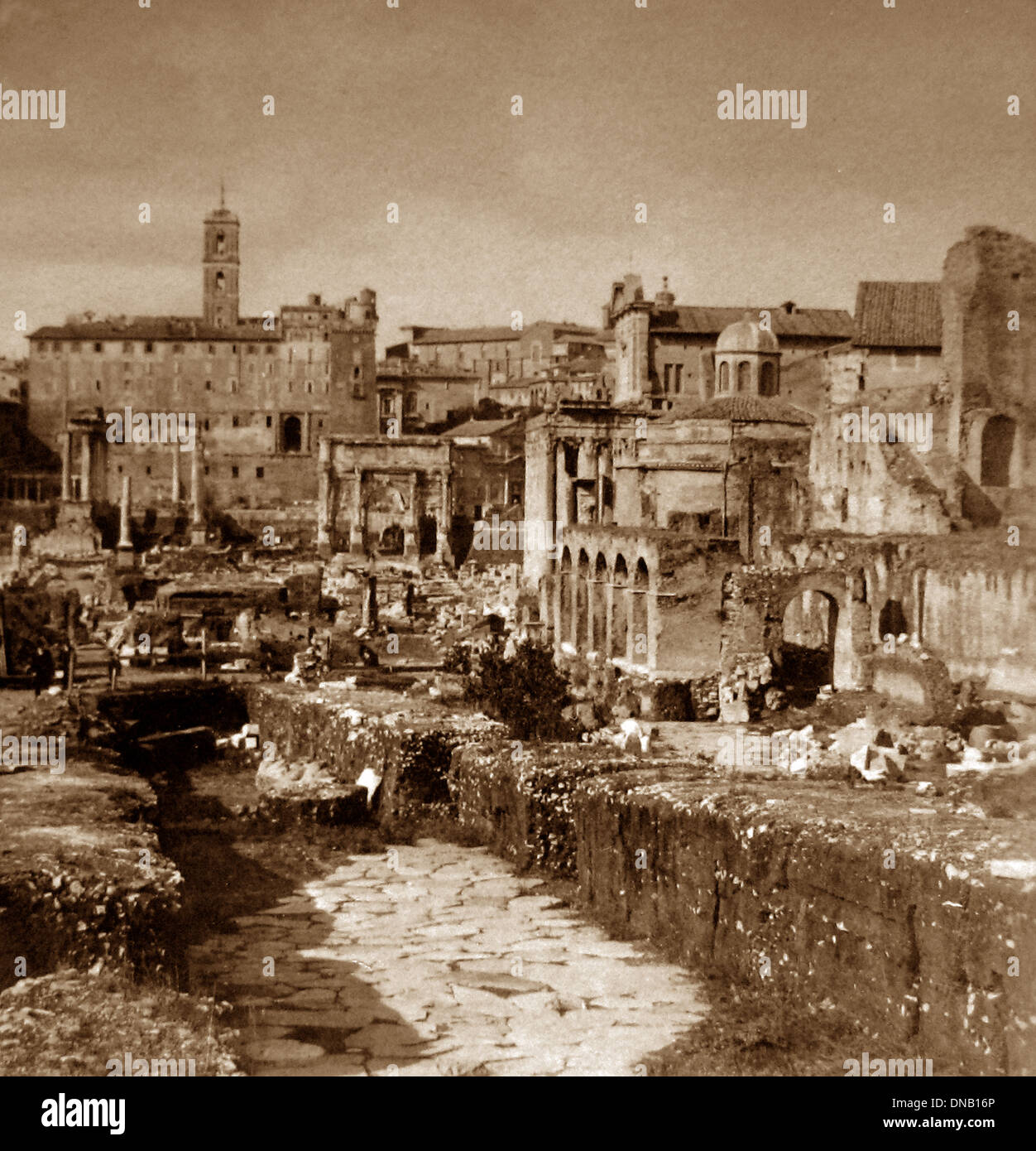 Rome early 1900 hi-res stock photography and images - Alamy