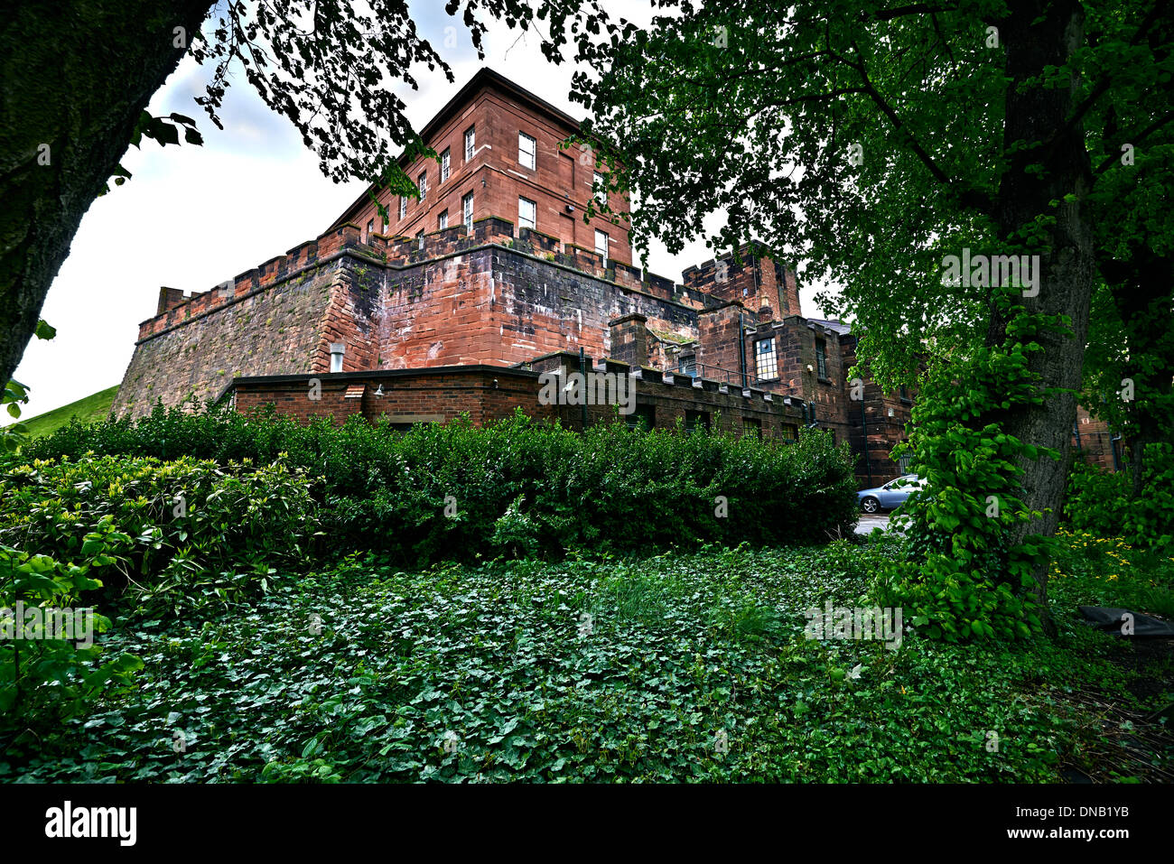 Chester Castle is in the city of Chester, Cheshire, England Stock Photo ...
