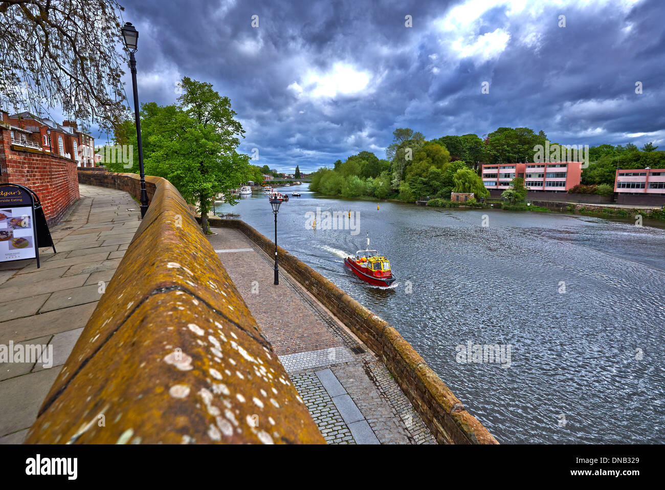 Chester North West England The Roman Walls Stock Photo - Alamy