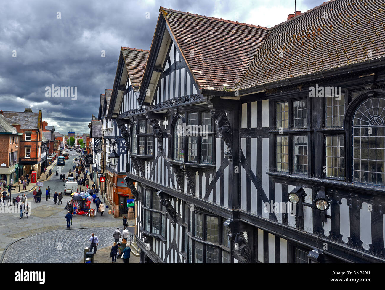 Chester North West England The Roman Walls Stock Photo - Alamy