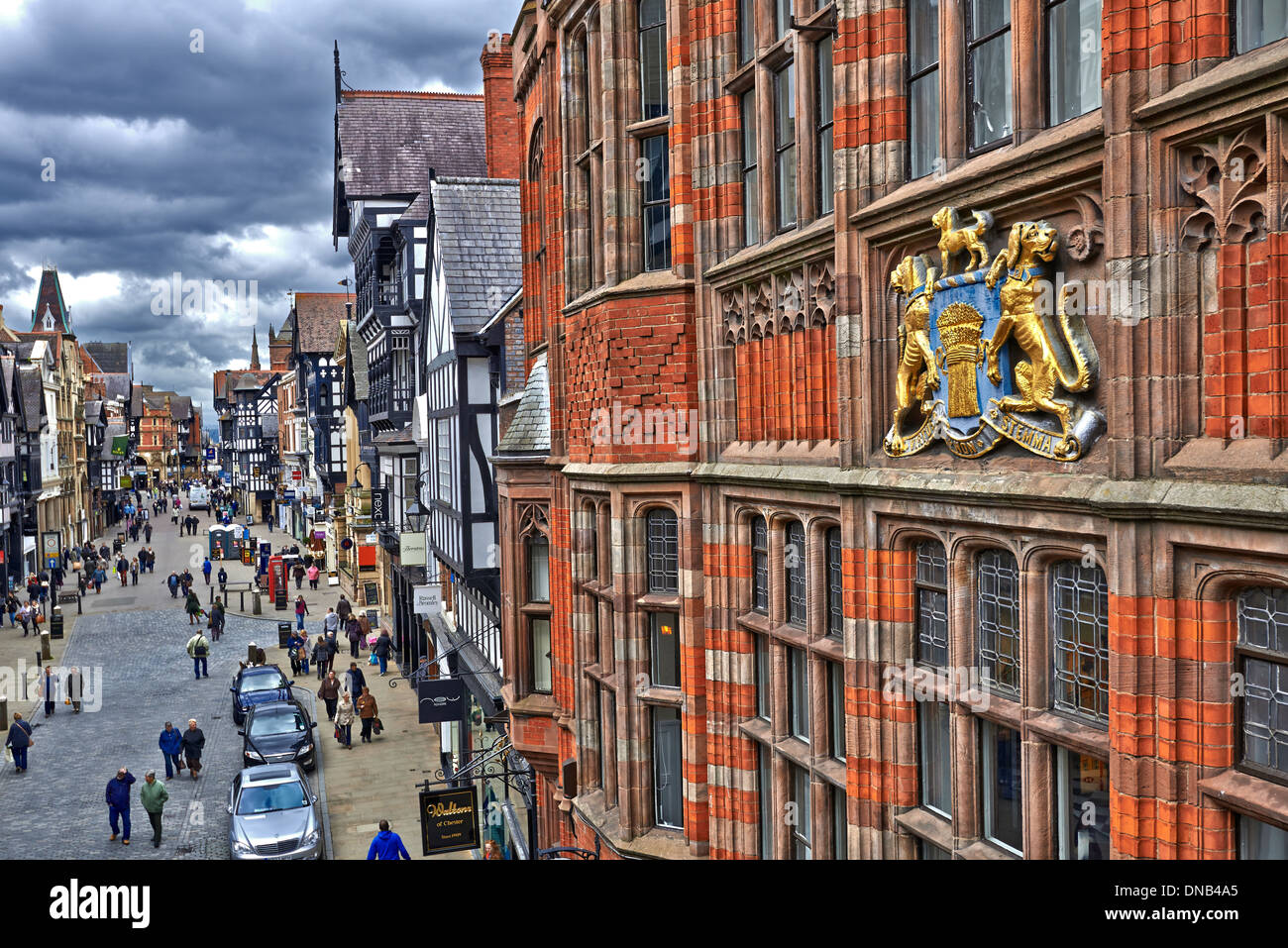 Chester North West England The Roman Walls Stock Photo - Alamy