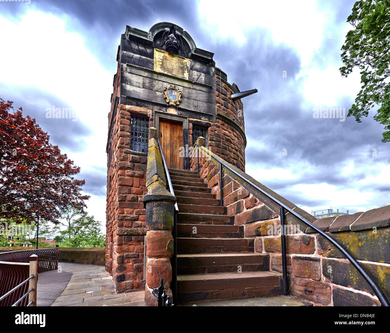 Chester North West England The Roman Walls Stock Photo - Alamy