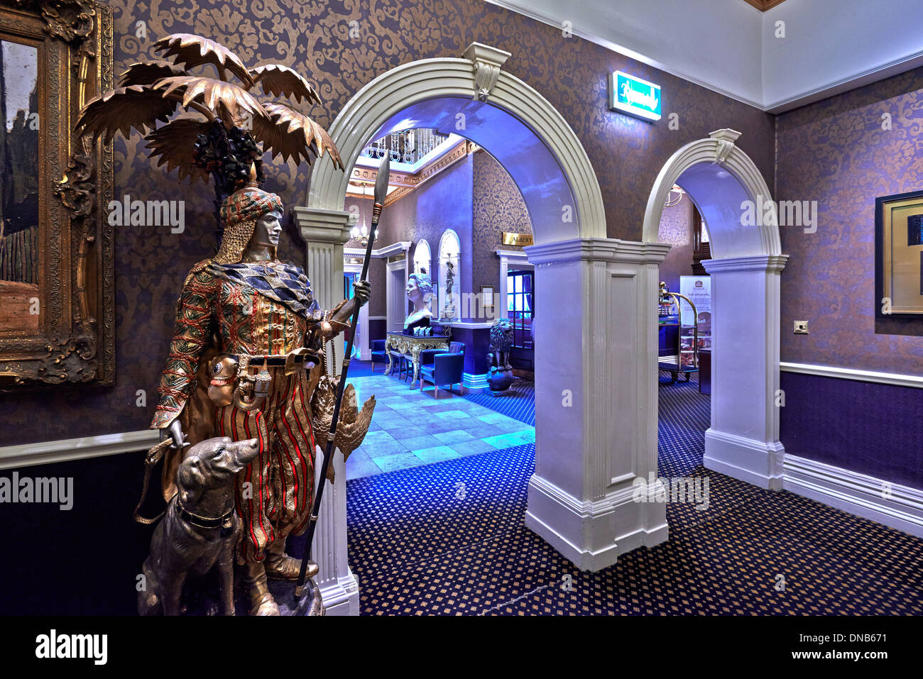 The Queen Hotel in Chester UK Stock Photo - Alamy