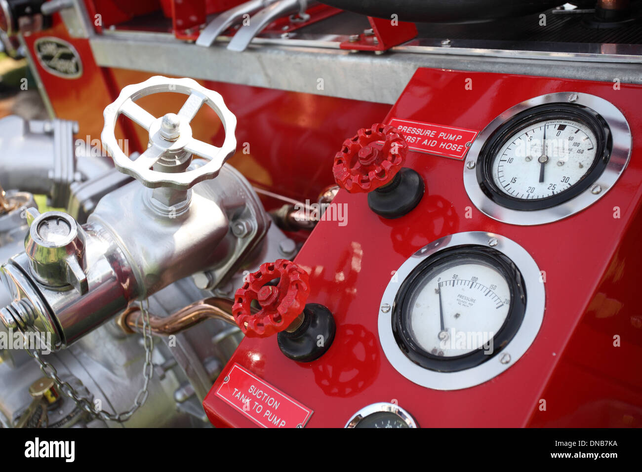 Land Rover airfield fire engine Stock Photo - Alamy
