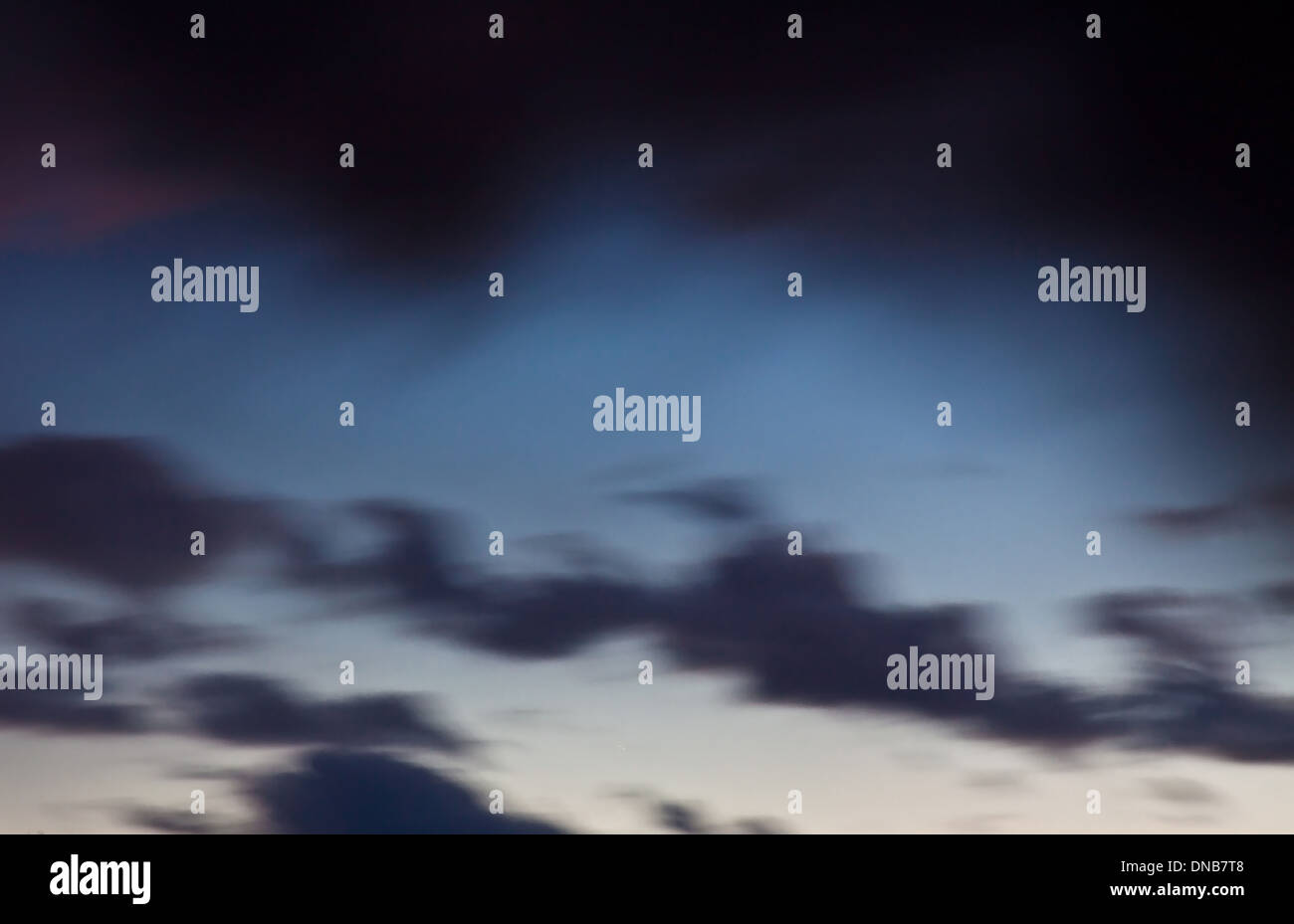 evening sky and heavy clouds passing Stock Photo - Alamy