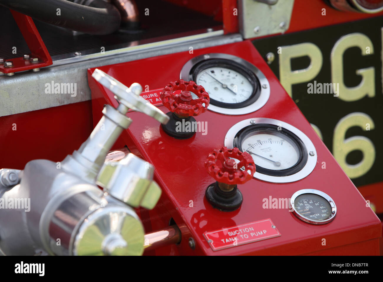 Land Rover airfield fire engine Stock Photo - Alamy