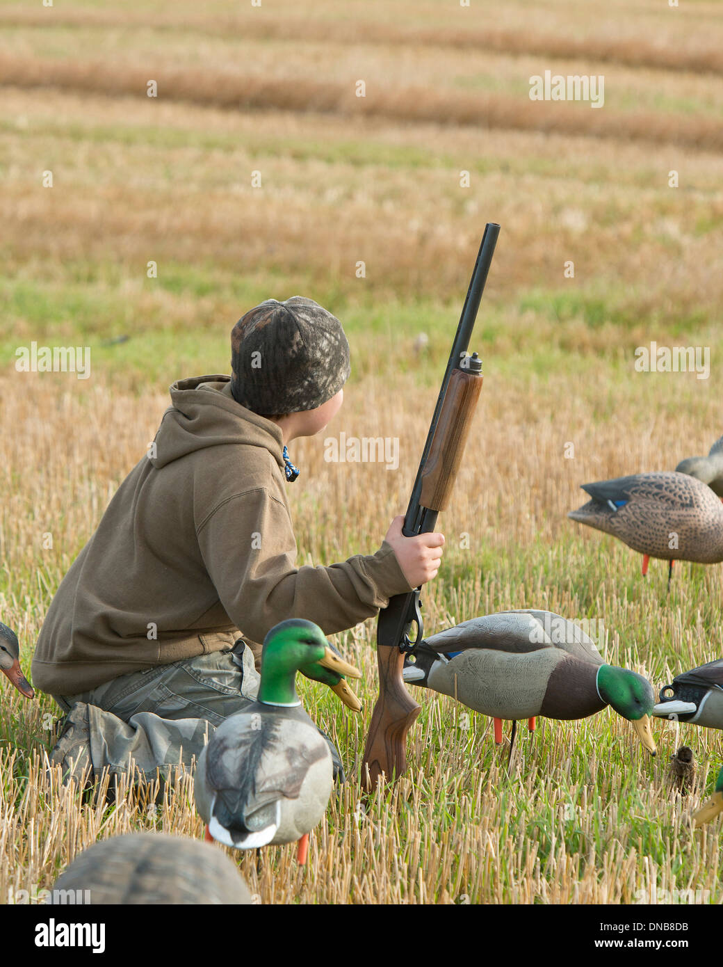 Young hunter hi-res stock photography and images - Alamy